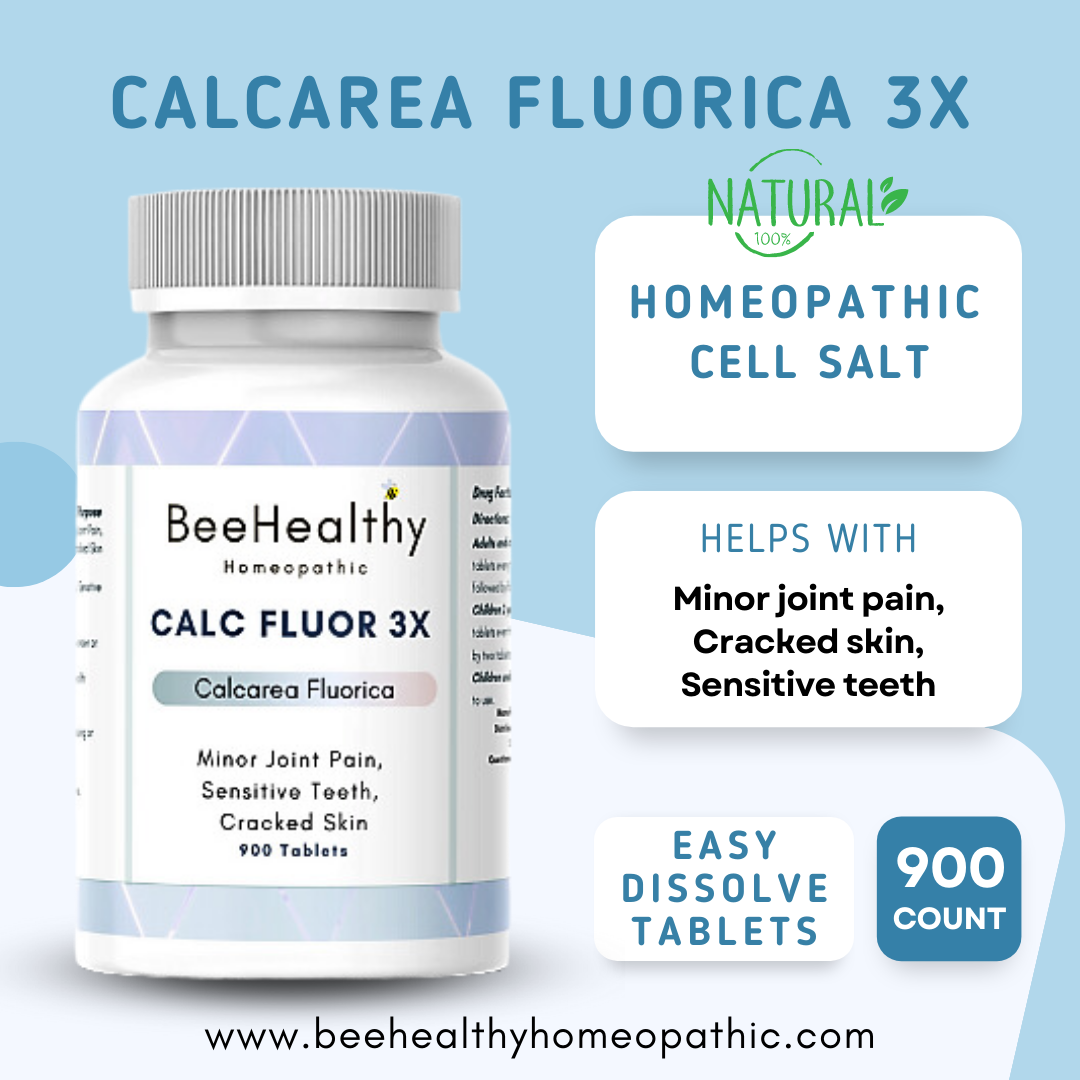 CALC FLUOR 3X, 6X, 12X, 30X, 200X - BeeHealthy Homeopathic – BeeHealthy ...