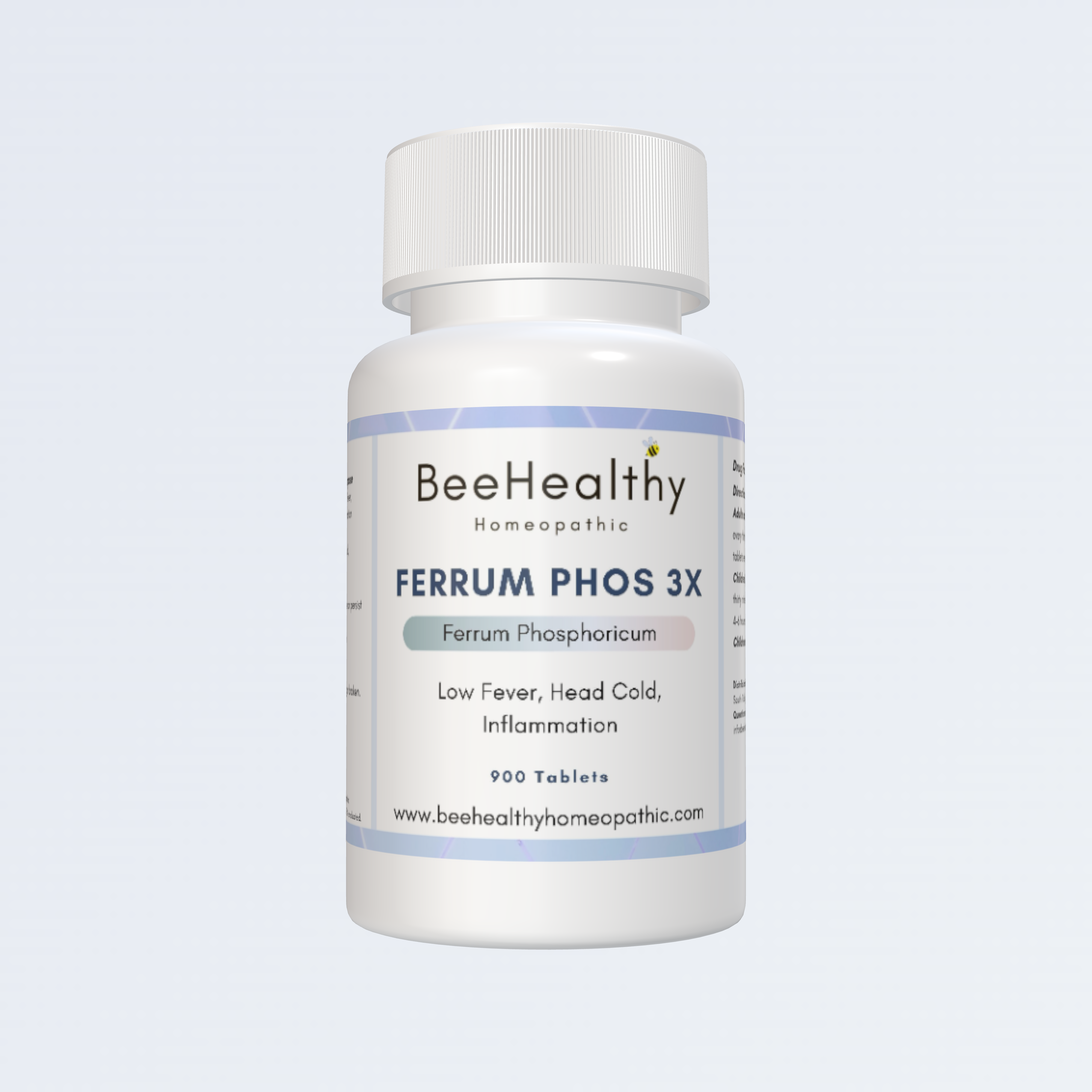 FERRUM PHOS - Schuessler's Tissue Salts - BeeHealthy Homeopathic ...
