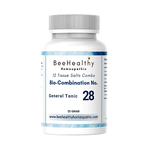 BIO-COMBO 28 - TISSUE SALT COMBINATION. HOMEOPATHIC – BeeHealthy ...
