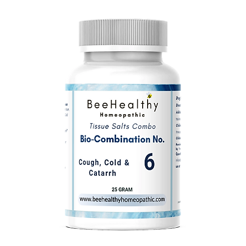 BIO-COMBO 6 - TISSUE SALT COMBINATION. HOMEOPATHIC – BeeHealthy Homeopathic