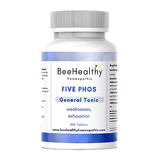 FIVE PHOS - ENERGY BOOST & NERVE TONIC. 900 Tablets - Homeopathic ...